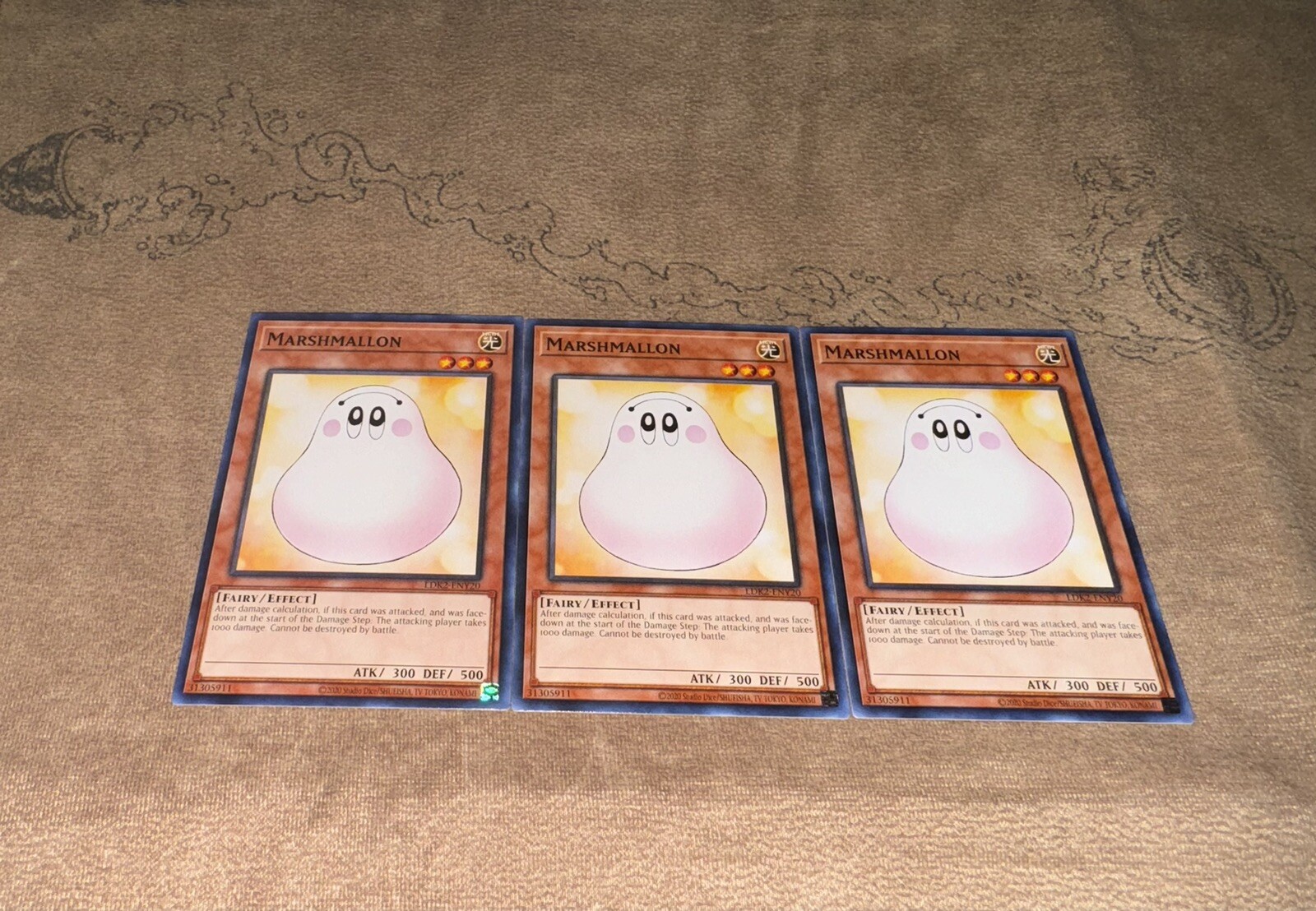 Yugioh! Marshmallon x3 LDK2-ENY20 Playset NEW Unlimited NM/M | eBay