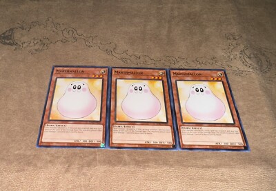 Yugioh! Marshmallon x3 LDK2-ENY20 Playset NEW Unlimited NM/M | eBay
