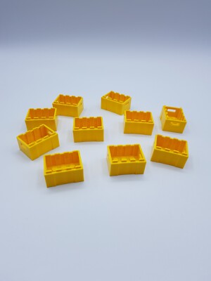 LEGO LOT 10 X BOX 3X4 JAUNE REF 30150 / 4599378 *NEUF* | eBay