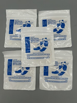 5 Giant Panda American Orthodontics Braces Elastics for Braces | eBay