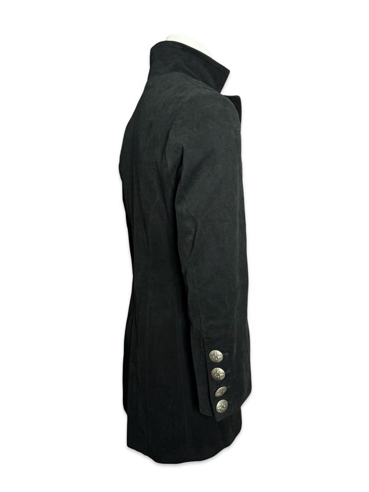 SHRINE GOTHIC VAMPIRE MILITARY VICTORIAN EDWARDIAN PIRAT COAT JACKET ...