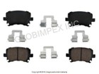 AUDI (2005-2011) Brake Pad Set REAR AKEBONO EURO + 1 YEAR WARRANTY | eBay