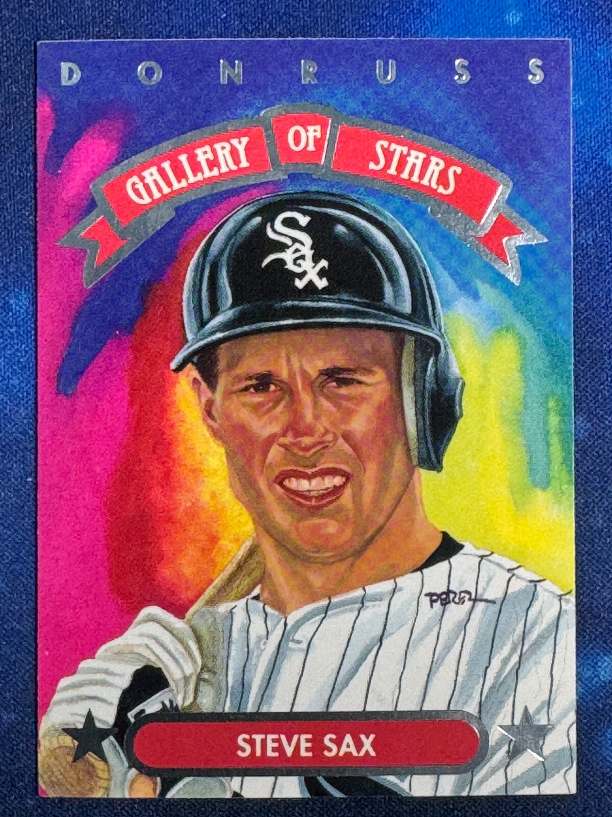 1992 Donruss Triple Play Gallery of Stars #GS-4 Steve Sax Chicago White ...