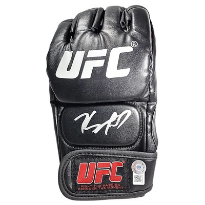 Kamaru Usman UFC Signed Glove Beckett Authentic MMA Autograph ...