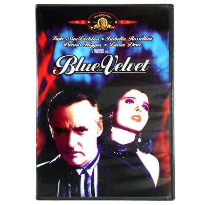 Blue Velvet (DVD, 1986, Widescreen) Like New ! Dennis Hopper Isabella ...