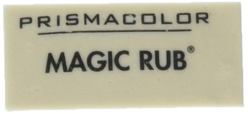 Prismacolor Magic Rub Vinyl Eraser, White | eBay