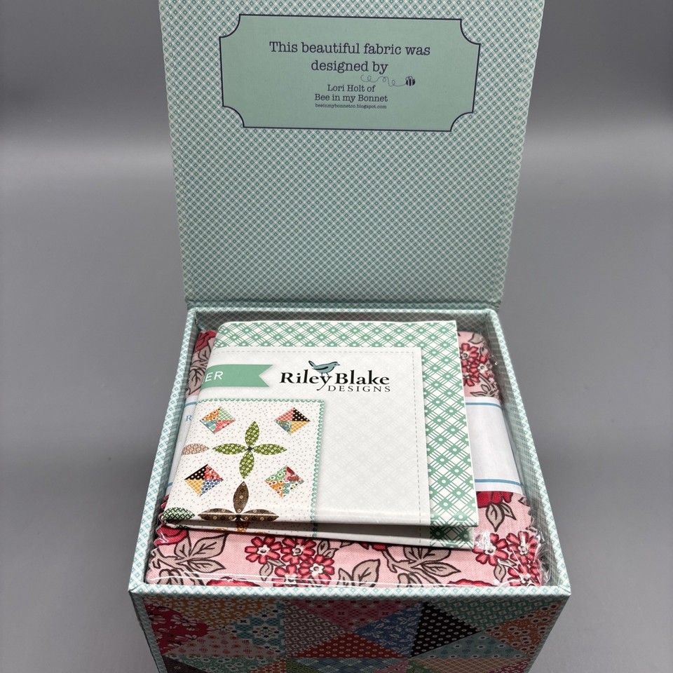 Flea Market Table Runner Boxed Quilt Kit Riley Blake 30” X 62” NIB | eBay