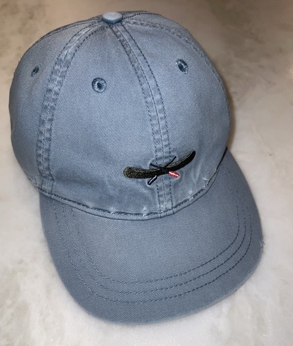 Y2K 90s J Crew Canoe Cap Hat Oars Blue Washed Cotton Strap Baseball ...