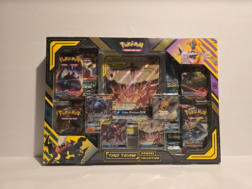 Pokemon TCG TAG TEAM Powers Collection Espeon & Deoxys GX - NEW/Sealed ...