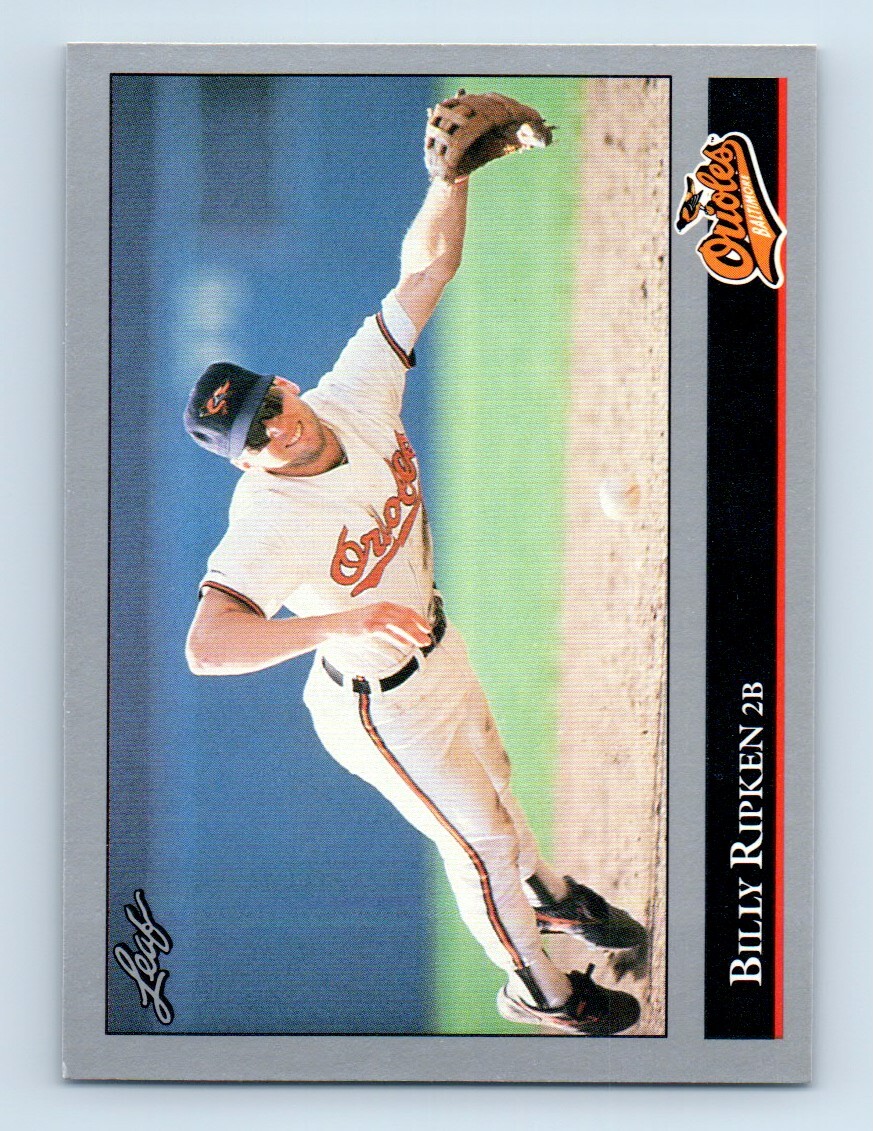 1992 Leaf Billy Ripken Baltimore Orioles #184 | eBay