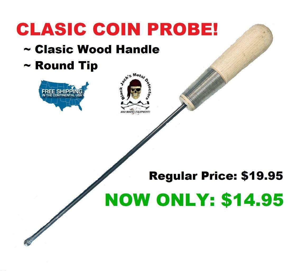 Clasic Coin Probe - Don't Scratch Your Coins - This is a Metal Detector ...