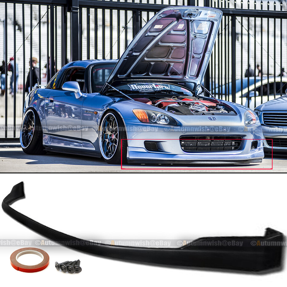 For 00-03 Honda S2000 AP1 Polyurethane JDM TR Style PU Front Bumper Lip ...