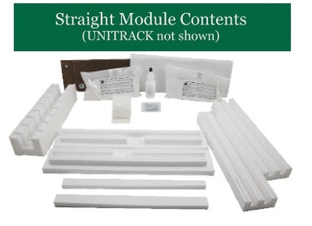 Kato N Scale 28-885 Kato-Woodland T-Trak Subterrain Straight Module ...