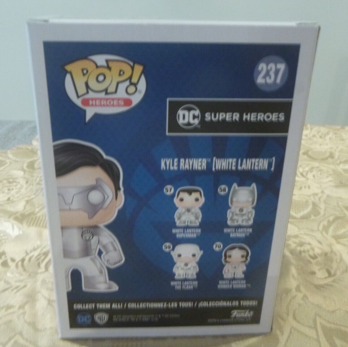 POP VINYL - KYLE RAYNER [WHITE LANTERN] - 237 - EXCLUSIVE | eBay