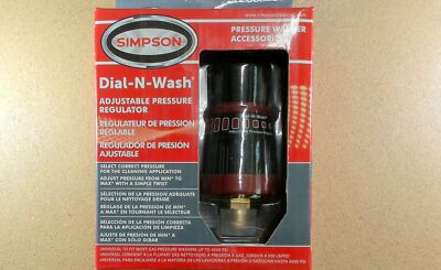 82232 Simpson Dial 'n Wash Adjustable Pressure Regulator 879399001369| eBay