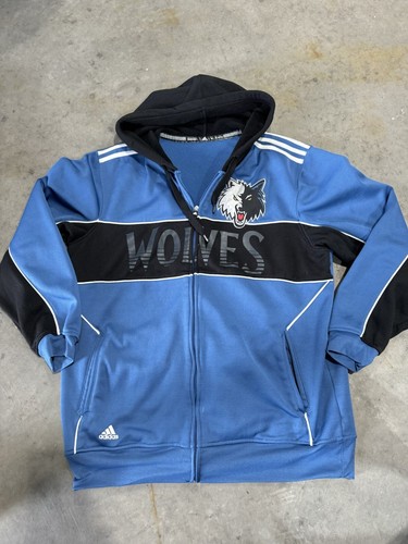 Vintage Y2K Old Logo Bold Adidas MINNESOTA TIMBERWOLVES Track Jacket ...