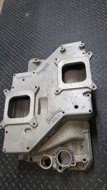 Edelbrock Str11 Str-11 Cross RAM Intake Manifold AMC Javelin AMX 1970 ...