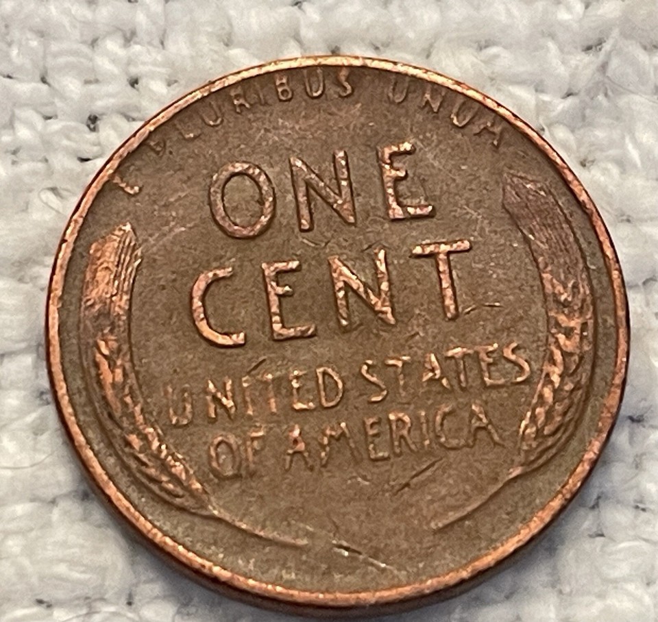 1944 No Mint Mark Lincoln Penny ~ DDO Rim Error Coin ~ Double Die Year ...
