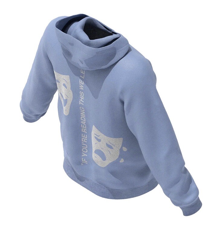 Air Drake Masks Hoodie DrakeRelated Virgil Abloh - Size MEDIUM | eBay