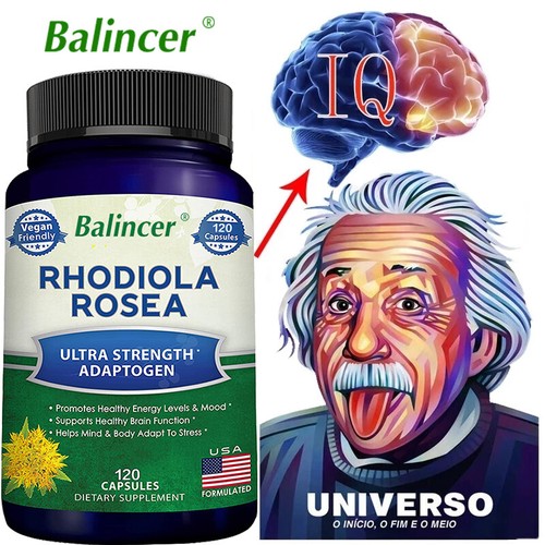 Rhodiola Rosea Capsules - Calm Mind,Relaxation,Maintains Mental Clarity ...