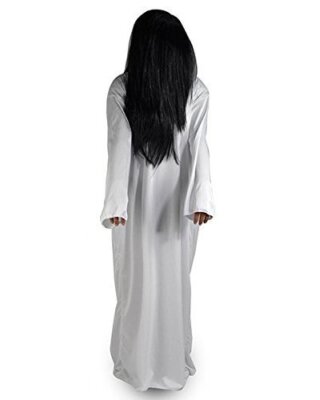Sadako Ogre Costume Halloween Ghost Cosplay Costume Horror Happy-Online ...
