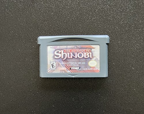 Nintendo GBA The Revenge of Shinobi *Authentic* Game Boy Advance | eBay