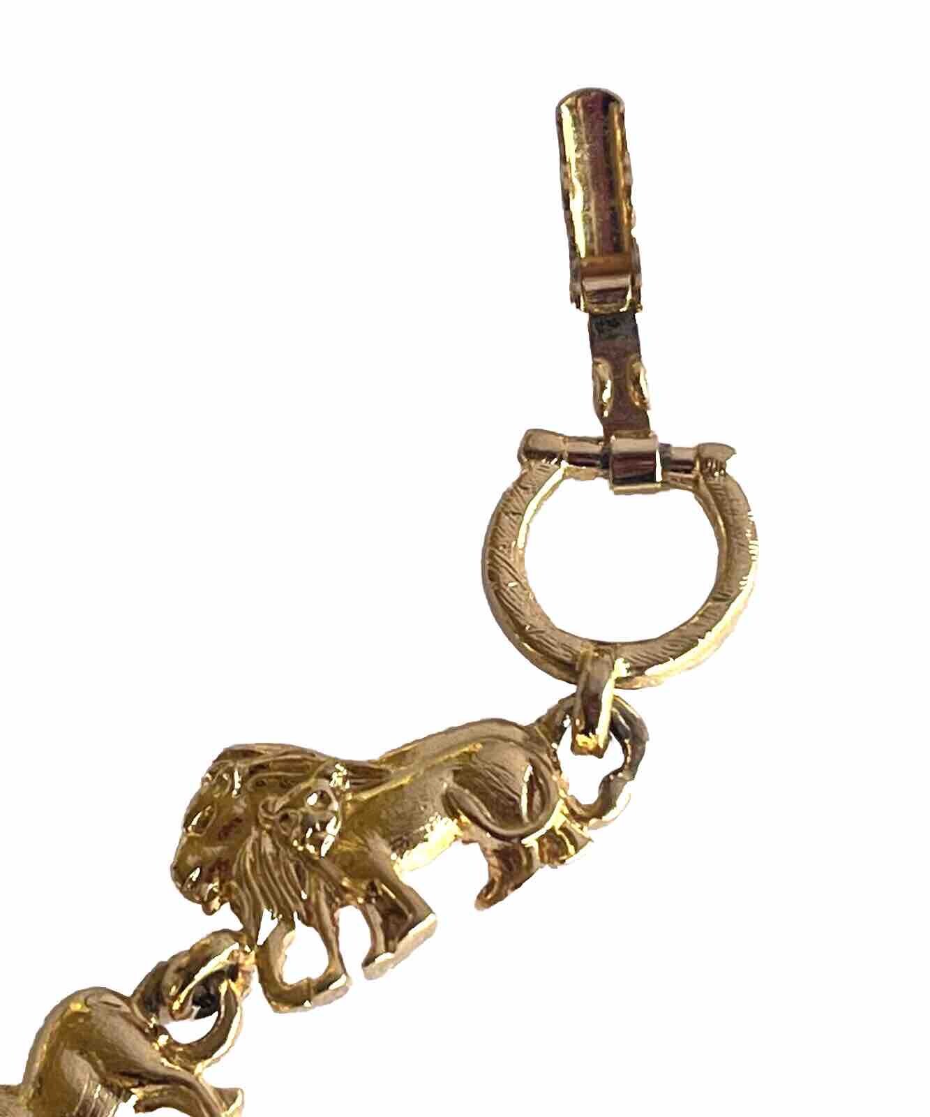 Premier Designs Gold Plated Noah's Ark Charm Bracelet Signed PD 7" | eBay