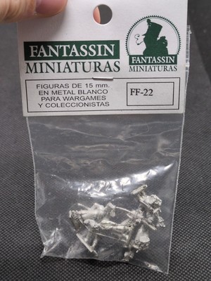Fantassin Miniatures 15mm Marching Infantry Regiment Metal Miniatures ...