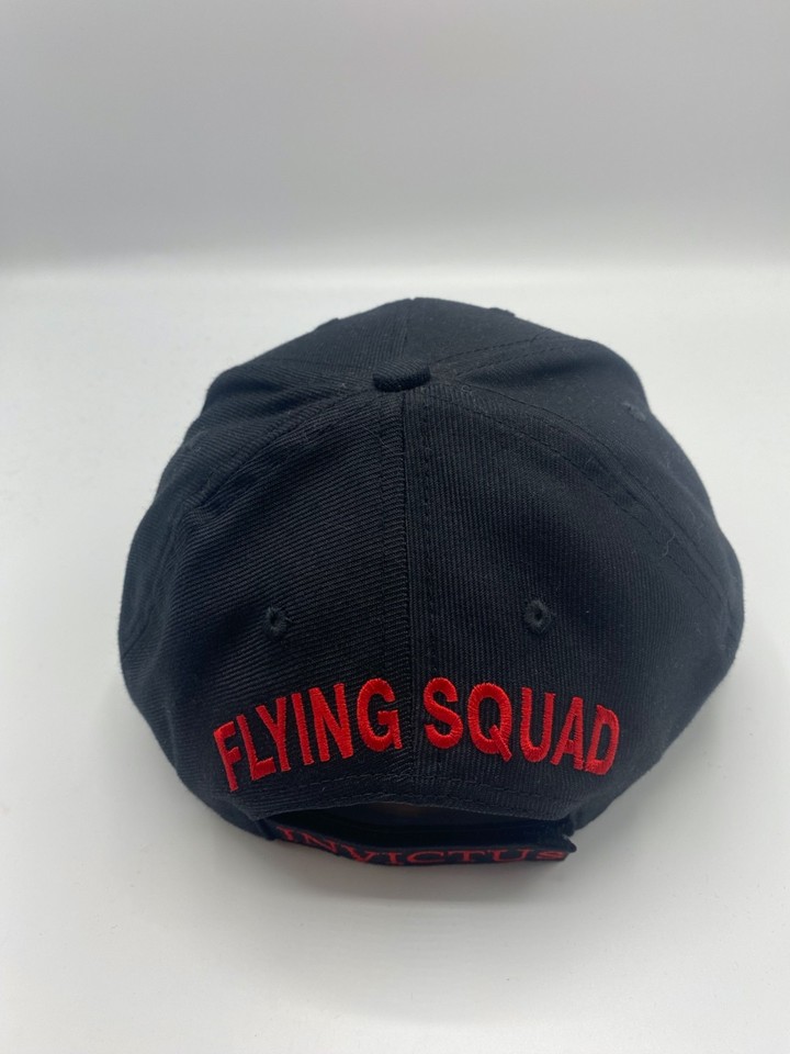 The Corps USS Chosin CG 65 Flying Squad Logo Black Baseball Cap Hat One ...