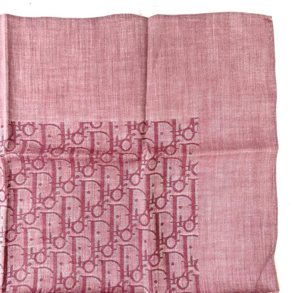Dior Cotton 46cm Scarf Trotter Red c20 Authentic From Japan | eBay