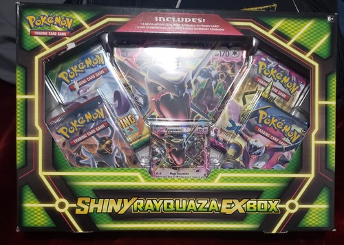 Pokemon TCG - Shiny Rayquaza EX Box - SEALED Collection Box | eBay