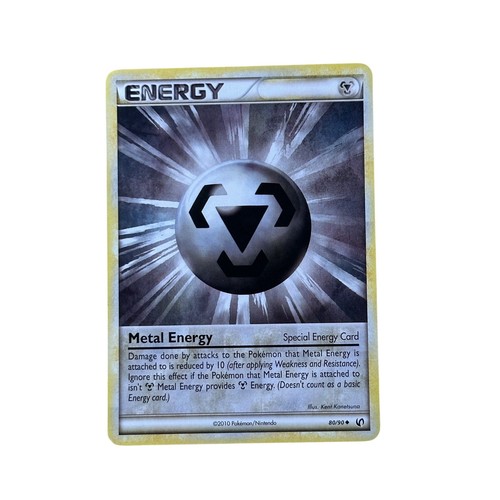 Metal Energy Pokemon Card 80/90 Secret Wonders 2010 TCG Collectible MP ...
