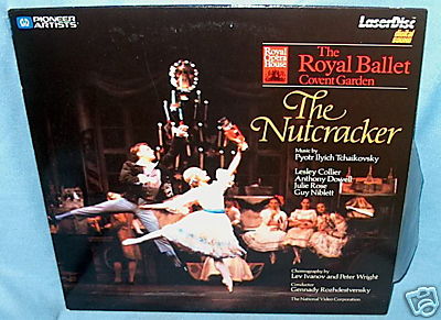 LD laserdisc NUTCRACKER Royal Ballet LESLEY COLLIER | eBay