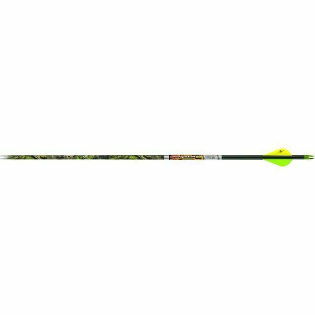 Carbon Express Mayhem SDS Hunter Arrows, Pack of 6 - Black (50983) for ...