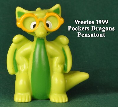 Weetos 1999, série Pockets Dragons, figurine de Pensatout | eBay