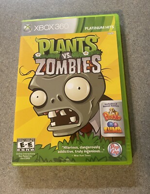 Plants Vs. Zombies. Xbox 360. Clean. Pebble And Zuma Included ...