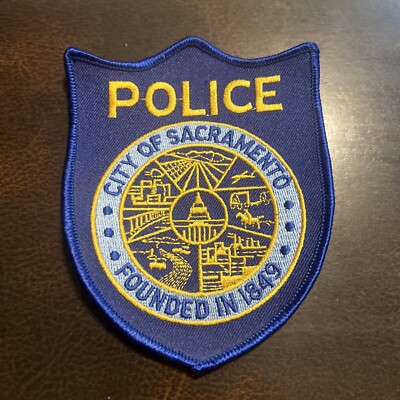 Vintage Obsolete Police Patch Sacramento | eBay