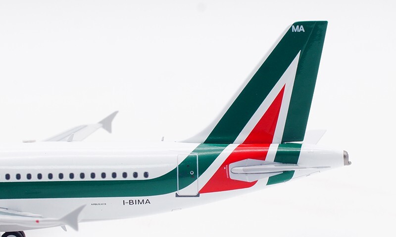 1:200 InFlight200 Alitalia Airlines A319 I-BIMA Diecast Aircraft Model ...
