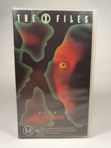 The X Files - File 2 Tooms VHS with Booklet David Duchovny Gillian ...