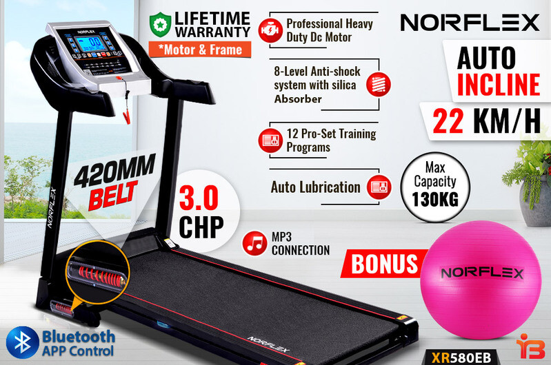 Norflex+XR580+Foldable+Electric+Treadmill+Machine for sale online | eBay
