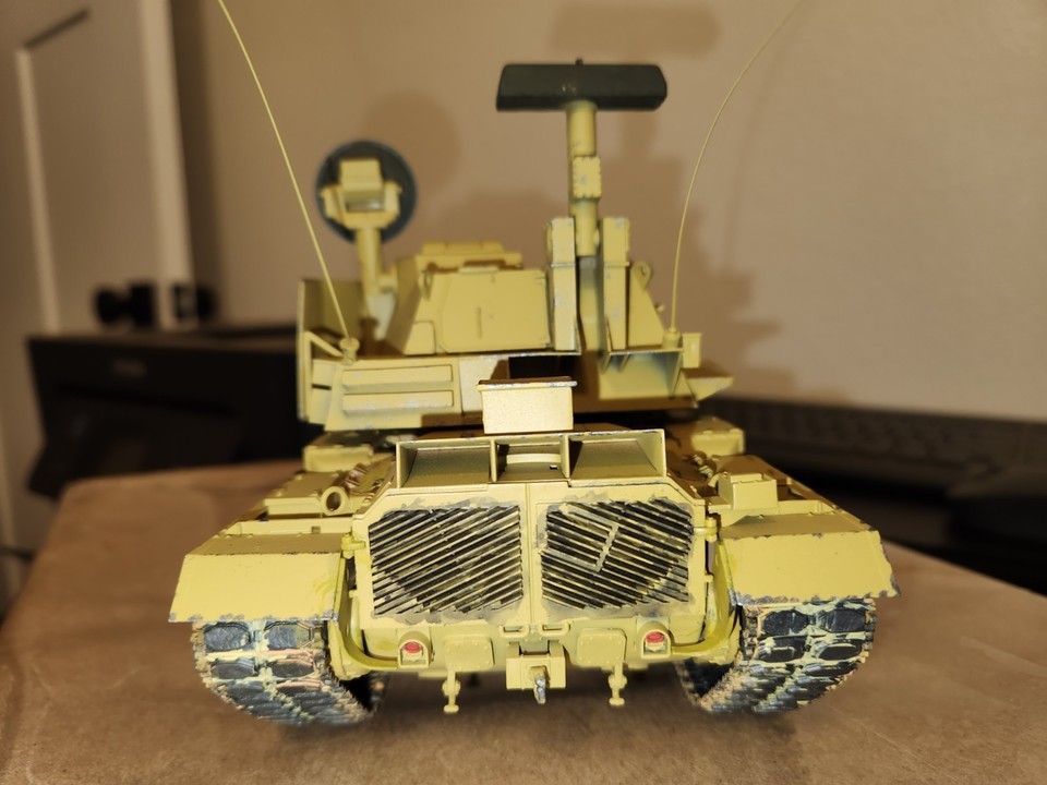 PRO BUILT 1/35 Tamiya 35126 M247 Sgt York U.S. Air Defense System ...