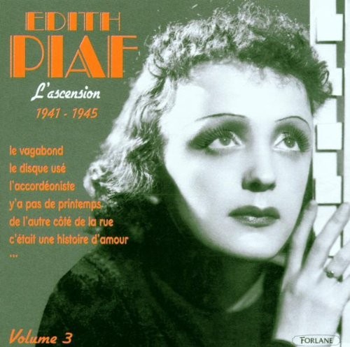 Édith Piaf Vol. 3-L'ascension 1941-1945 (CD) 3399240191553 | eBay
