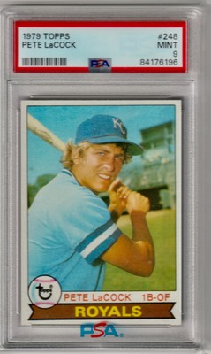 1979 Topps Pete LaCock PSA 9 MINT #248 ROYALS | eBay