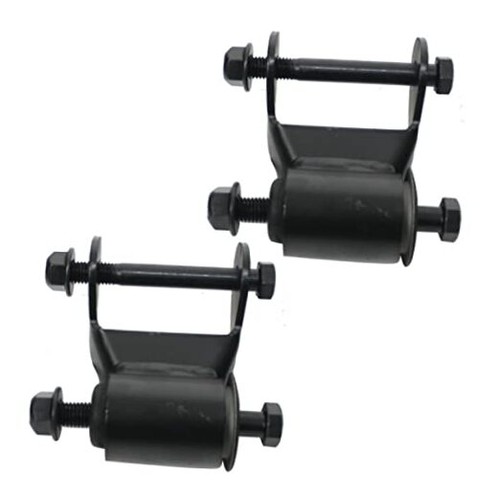 Pair Rear Leaf Spring Shackle Repair Kit Compatible 722-066 with Chevy ...