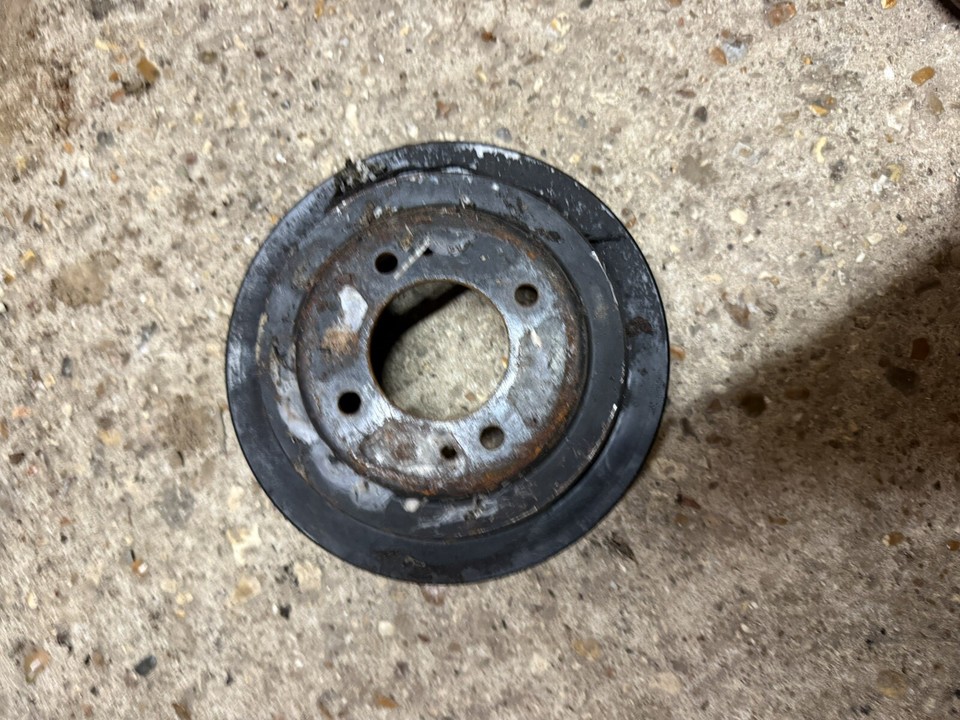 Land Rover Discovery Defender 200TDI Front Crank Pulley 3 Belt | eBay