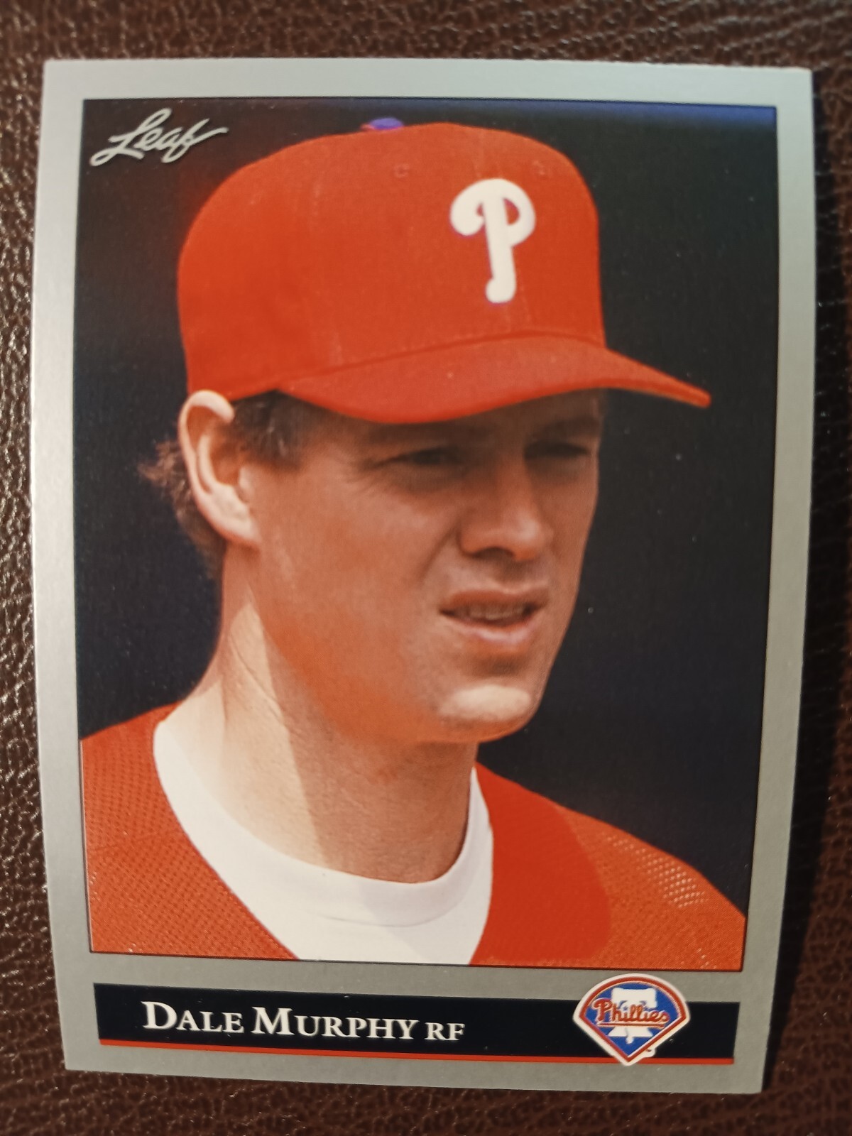 DALE MURPHY PHILADELPHIA PHILLIES 1992 LEAF BASEBALL CARD #527 | eBay