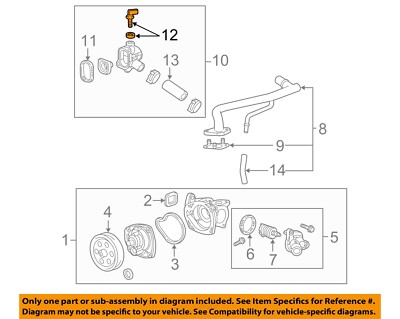GM OEM-Coolant Temperature Sensor 12656444 | eBay