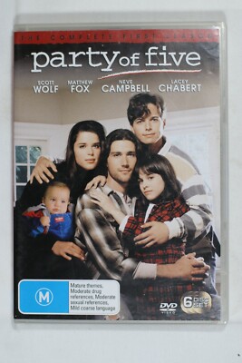 Party Of Five : Season 1 (DVD, 2006, 6-Disc Set) Region 4 PAL Preowned ...