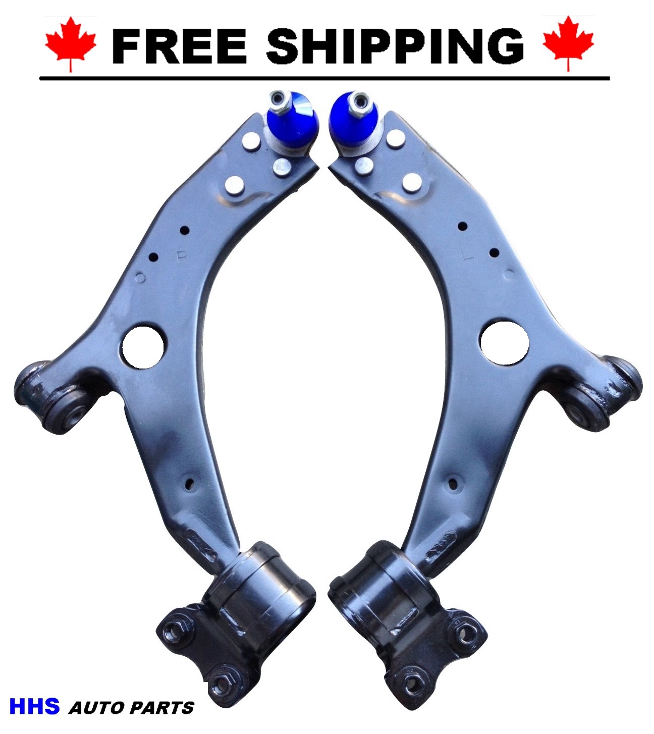 Front Lower Control Arms 15mm for Volvo S40 C70 V50 04 - 06 Made in ...