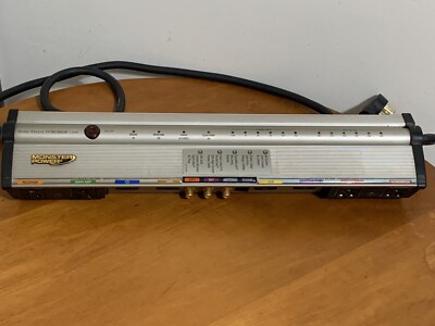 Monster Power PowerBar 1100 Home Theater Power Strip Surge Protector | eBay